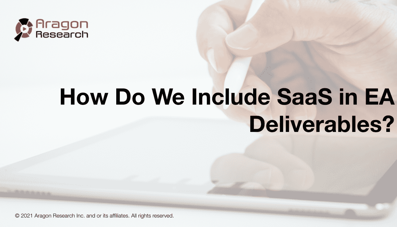 How Do We Include SaaS in EA Deliverables?