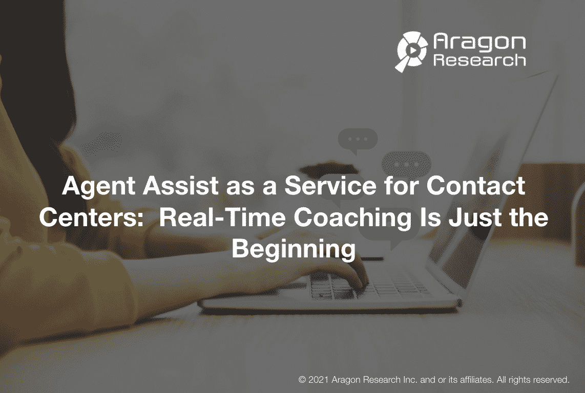 Agent Assist as a Service for Contact Centers - Aragon