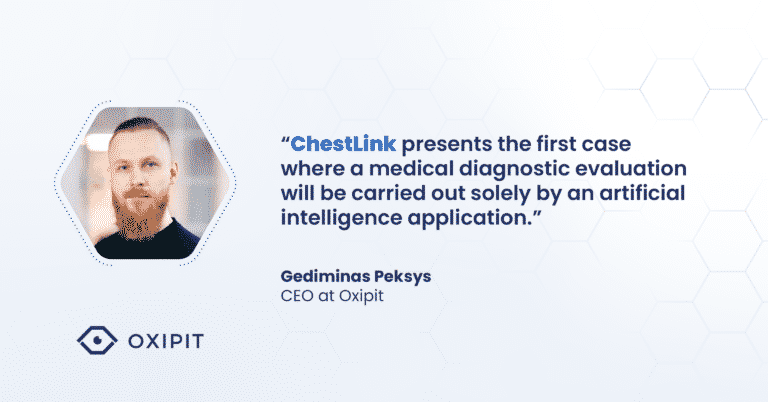 Computer Vision Startup Oxipit Automates Chest X-Rays